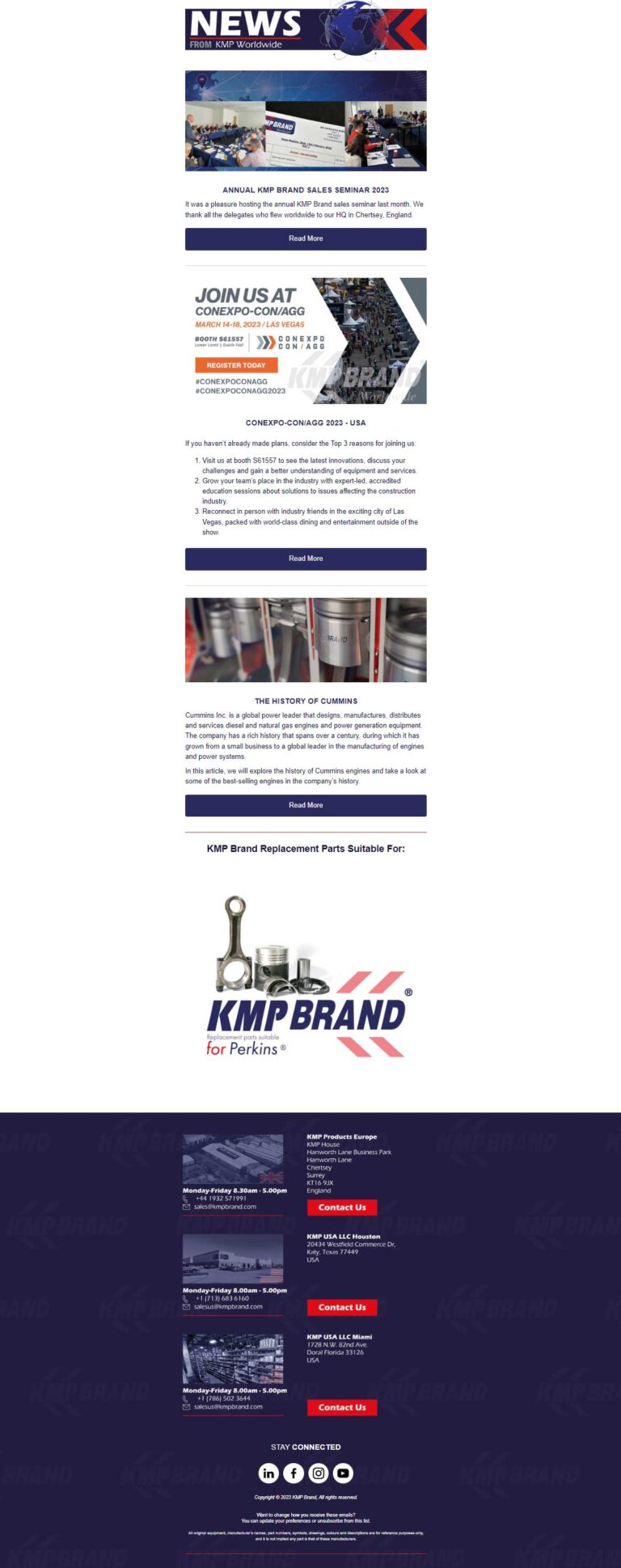 KMP Insider 150 - New Product Release - KMP Brand