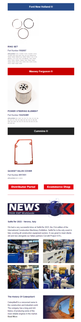 KMP Insider 154 - New Product Release - KMP Brand